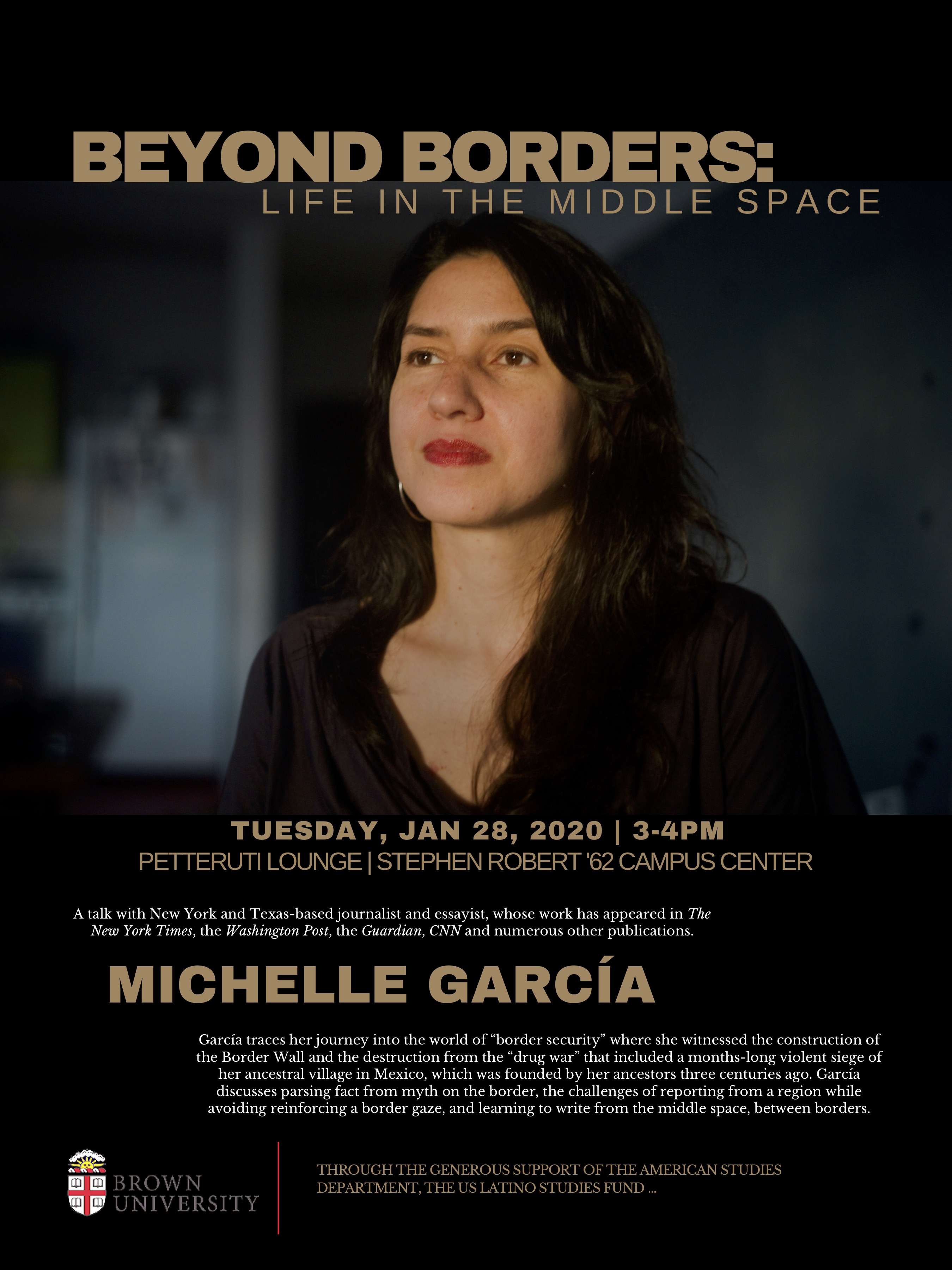 Public Event: Brown University – Michelle García